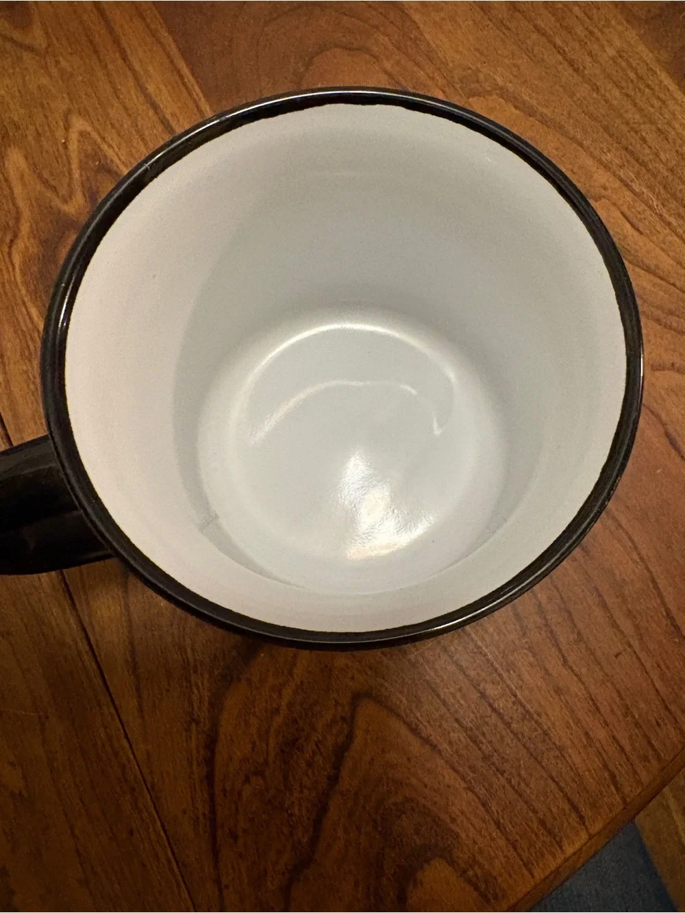 Dining | White Ceramic Mug With Black Handle And Lemon Truck Design ...